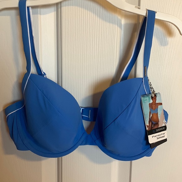 Panache | Intimates & Sleepwear | Panache Swimwear Underwire Lined Blue ...